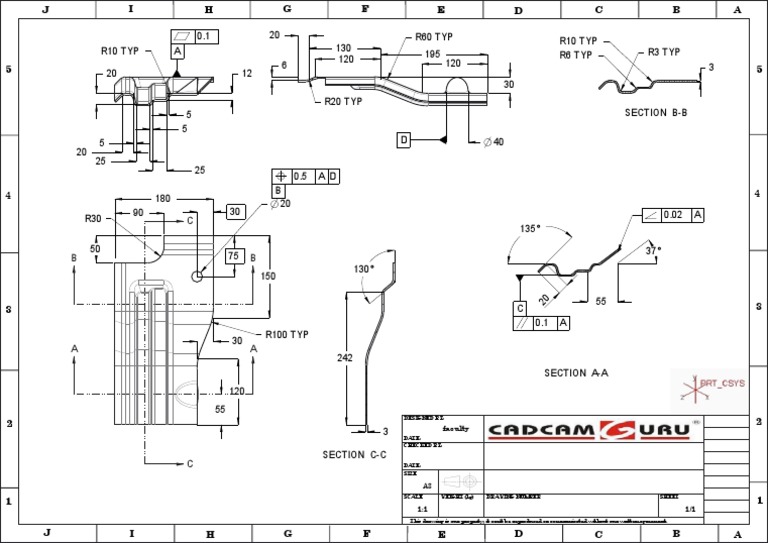 Catia CAD Test | PDF