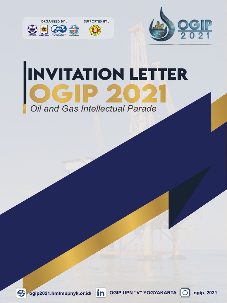 Invitation Letter OGIP 2021 | PDF | Innovation | Competition