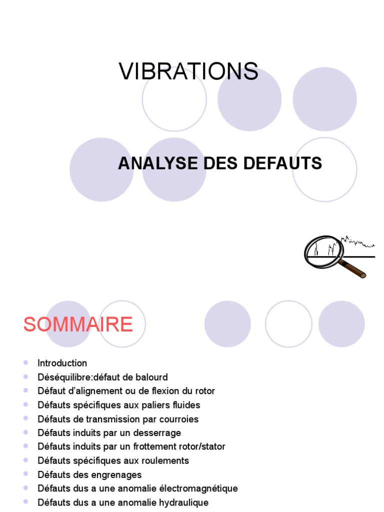 Analyse Des Defauts | PDF | Physique | Biens manufacturés