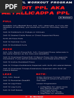 Reddit PPL: Beginner Strength Program | PDF | Strength Training ...