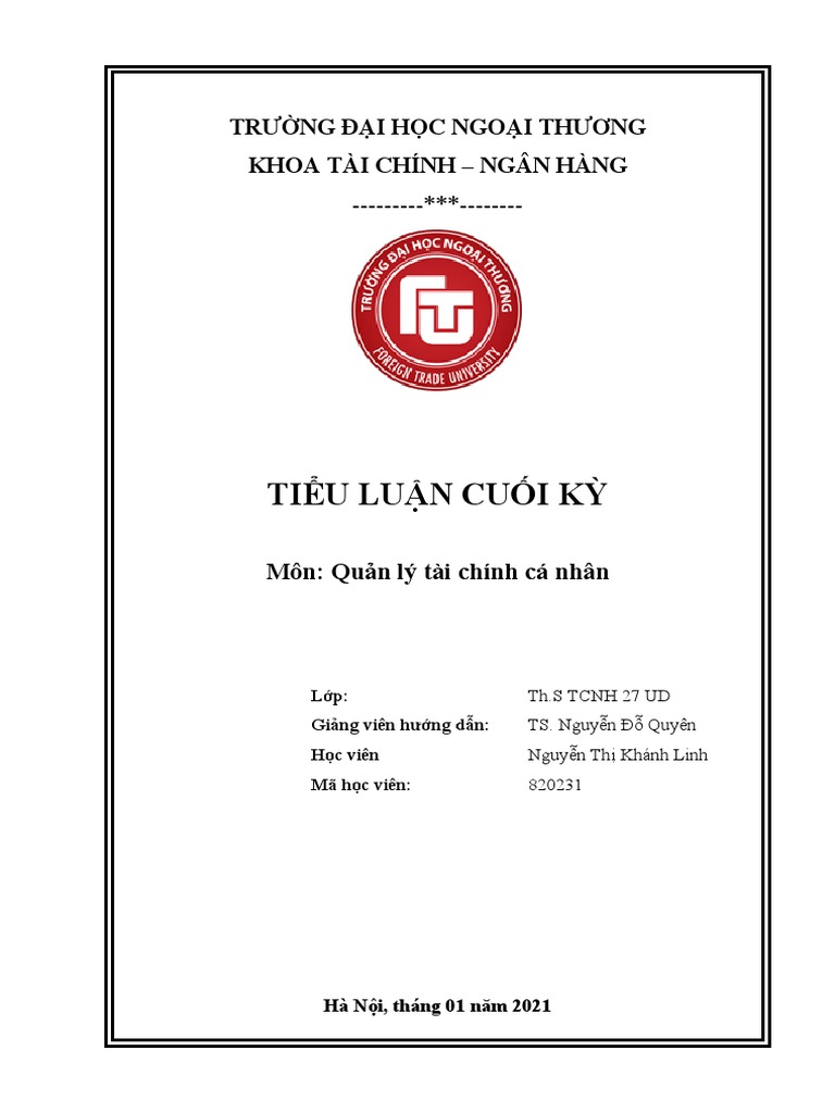 Personal Financial Management PDF