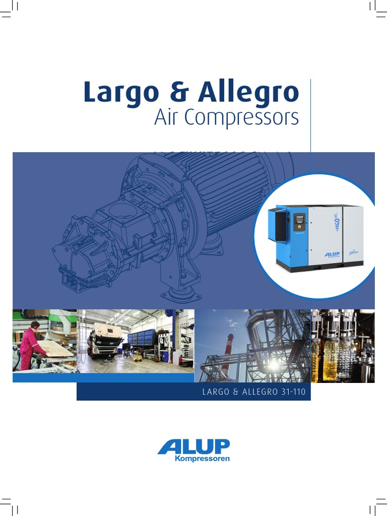 Largo & Allegro: Air Compressors | PDF | Water | Heat
