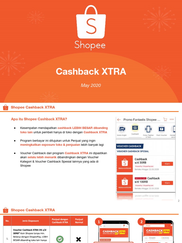 M3 - Materi Cashback Xtra | PDF