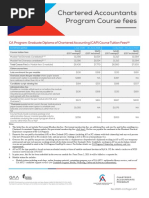 CA ANZ Membership Fees 2022/23 | PDF | Accountant | Service Industries