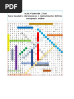 Sopa de Letras Sismos. | PDF