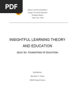 Interaction Between Learning and Development | PDF | Thought | Learning