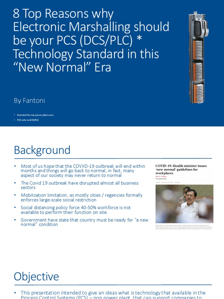 8 Top Reasons Why Electronic Marshalling Is New Standard For DCS/PLC ...