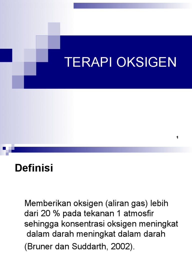 Terapi Oksigen | PDF