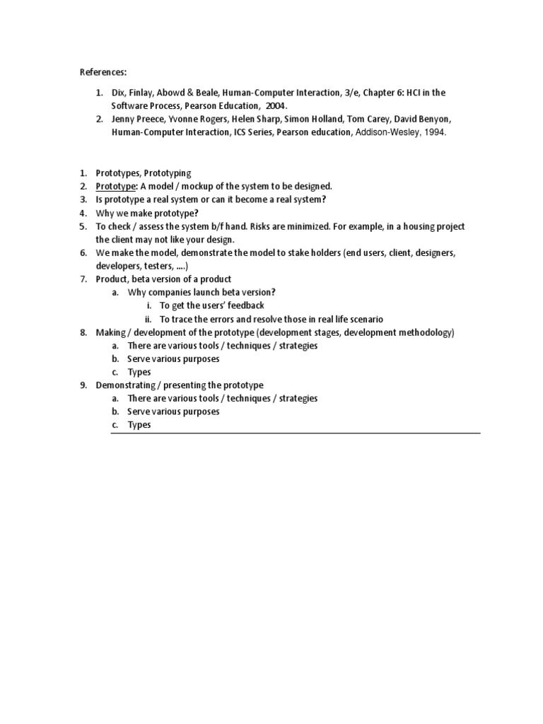 Prototyping | Download Free PDF | Software Prototyping | Prototype