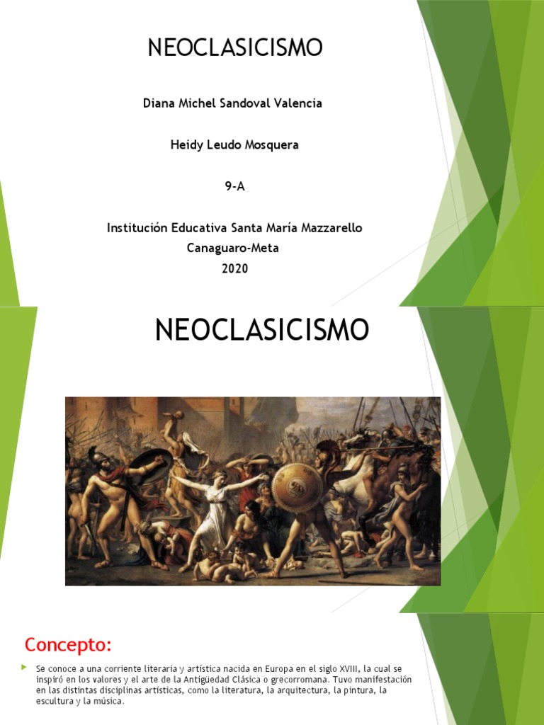 NEOCLASICISMO | PDF | Era de iluminacion | Escultura
