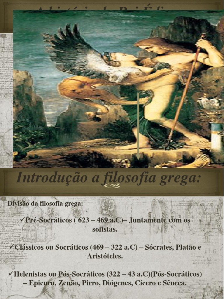 A Origem da Filosofia Grega Pré-Socrática: Uma Análise das Principais ...