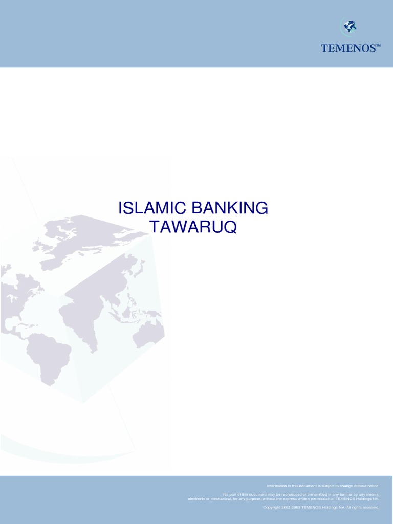 Islamic Banking User Manual-Tawaruq | PDF | Islamic Banking And Finance ...