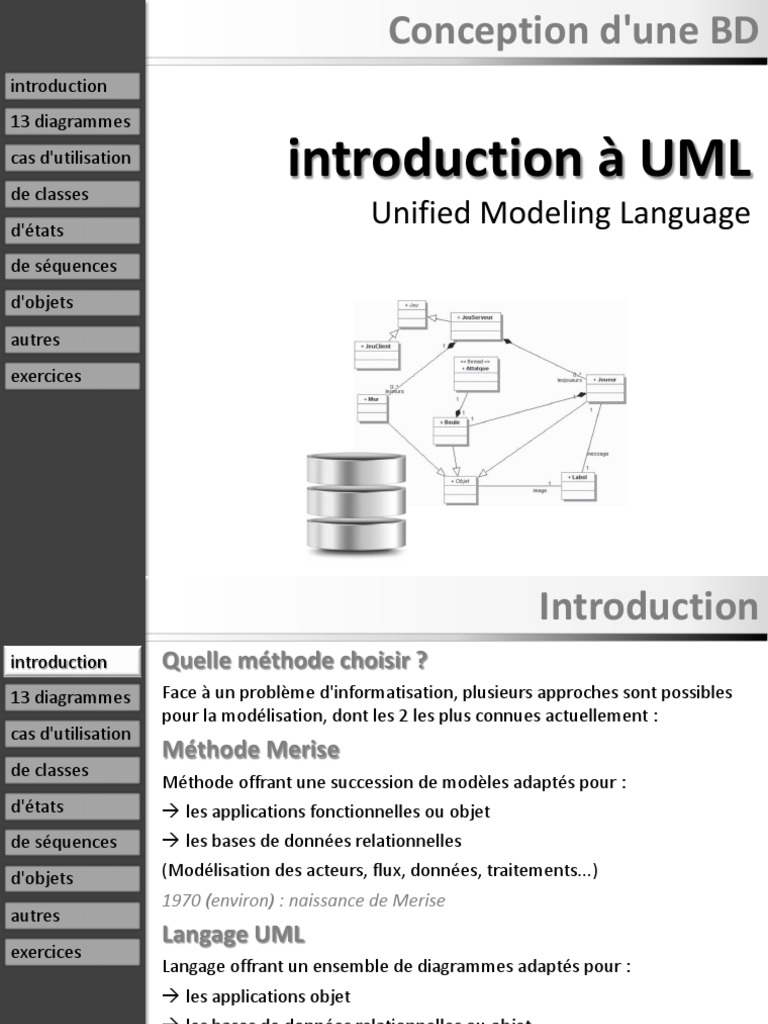 Cours UML | PDF | Cas d'utilisation | Langage de Modélisation Unifié