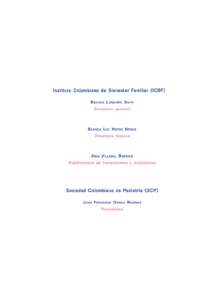 Arte De Criar Hijos Con Amor Icbf Pdf