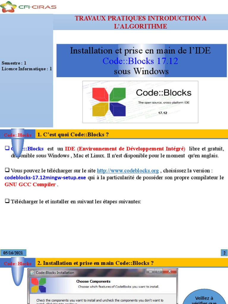 3 - TP Introduction A L'algorithme | PDF | Structure de contrôle | C