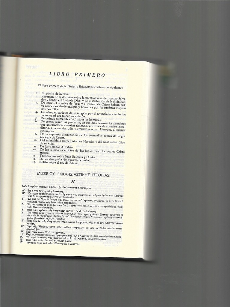 Eusebio de Cesarea | PDF