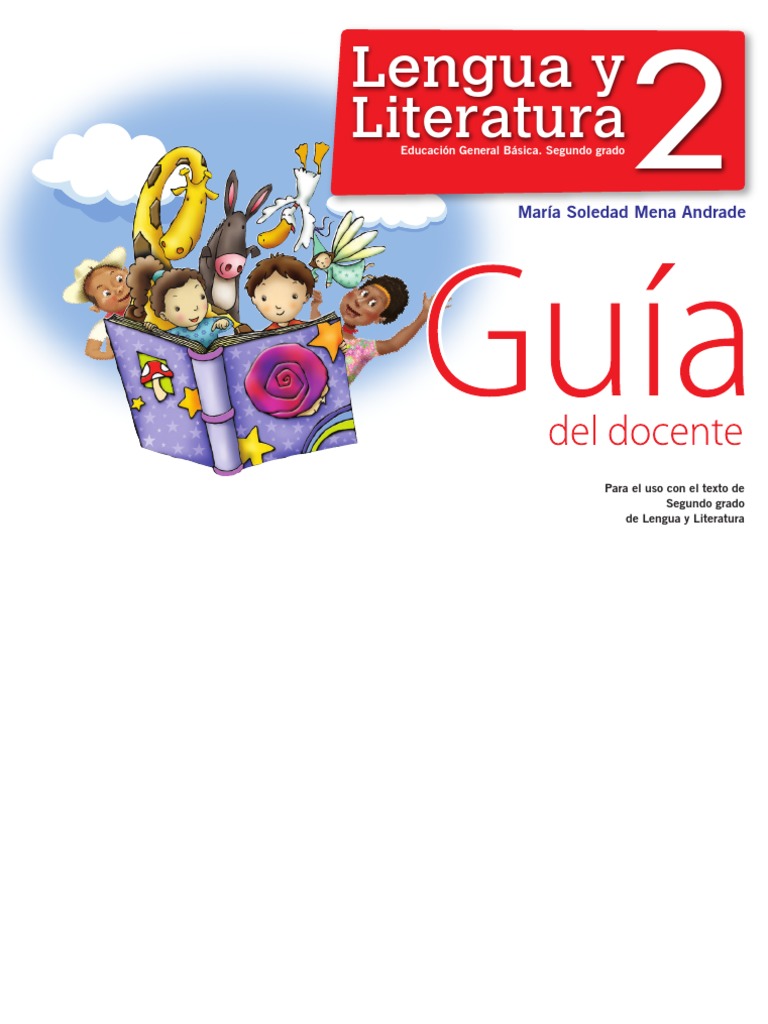 Guia Lengua 2 Egb Docente Pdf Escritura Aprendizaje