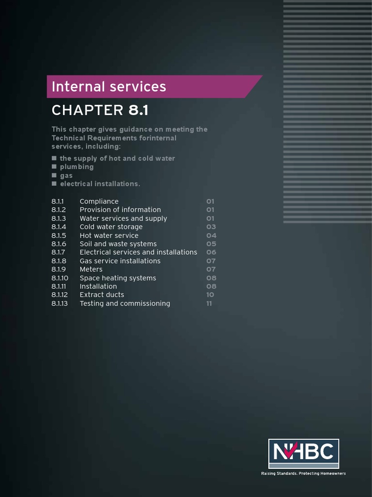 NHBC Standards 2020 8 | PDF | Water Heating | Polystyrene