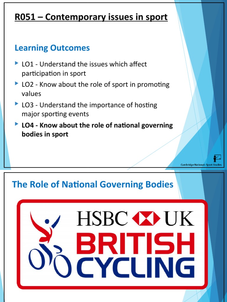 R051 - Contemporary Issues in Sport: Learning Outcomes | PDF | Sports ...