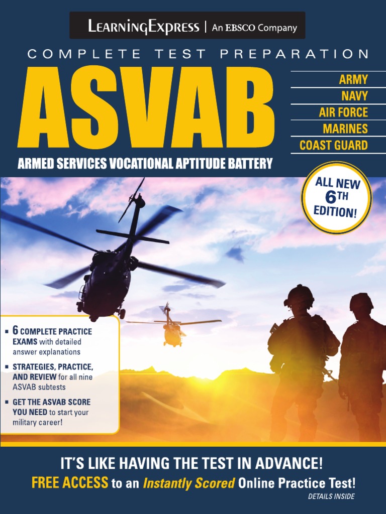 ASVAB 6th Edition | Download Free PDF | Armed Services Vocational Aptitude Battery | Machines