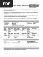 Emirates e Tickets Example | PDF | Transport | Service Industries
