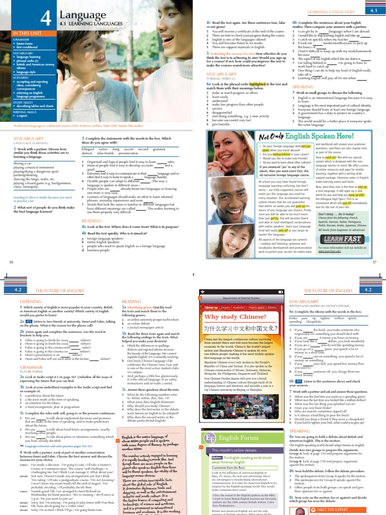 New Language Leader Intermediate Studentbook | PDF | English Language ...