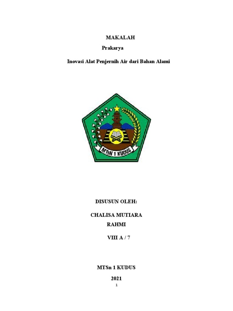 Makalah Prakarya | PDF