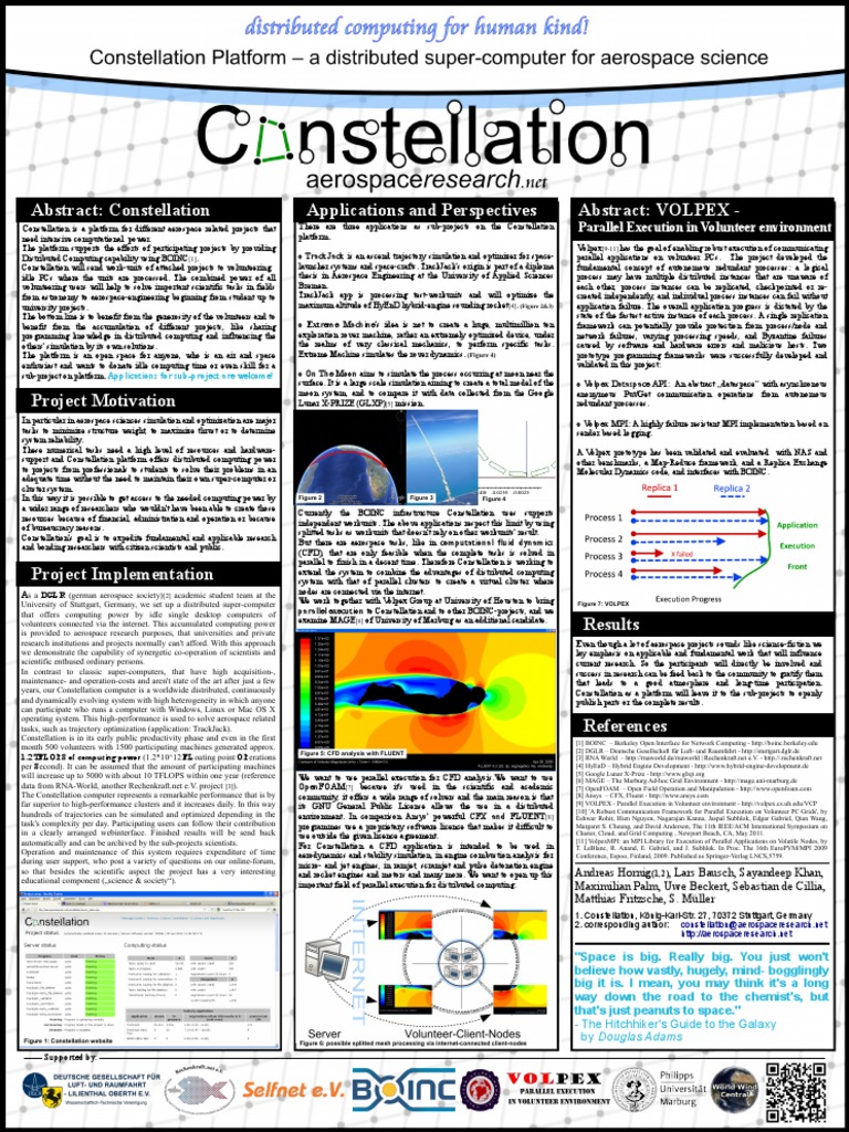 Constellation Science Poster For OpenFOAM Workshop 2011 | PDF ...