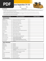 Tyre Inspection Checklist | PDF