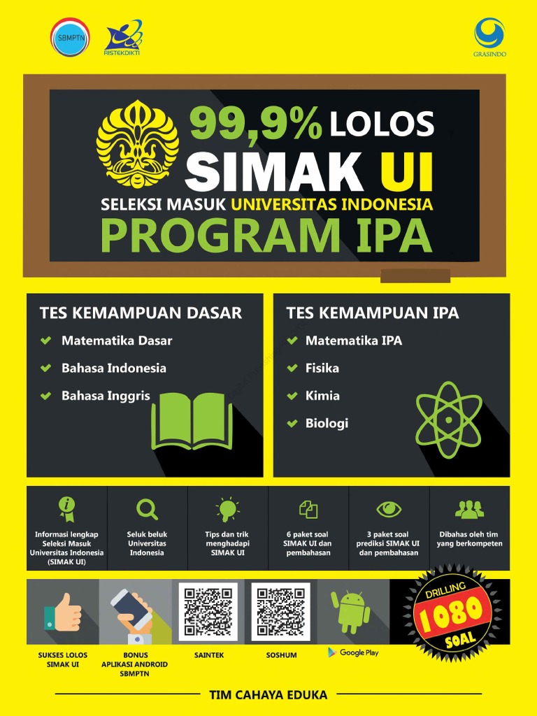 99 9 Lolos Simak Ui Program Ipa (Sfile | PDF