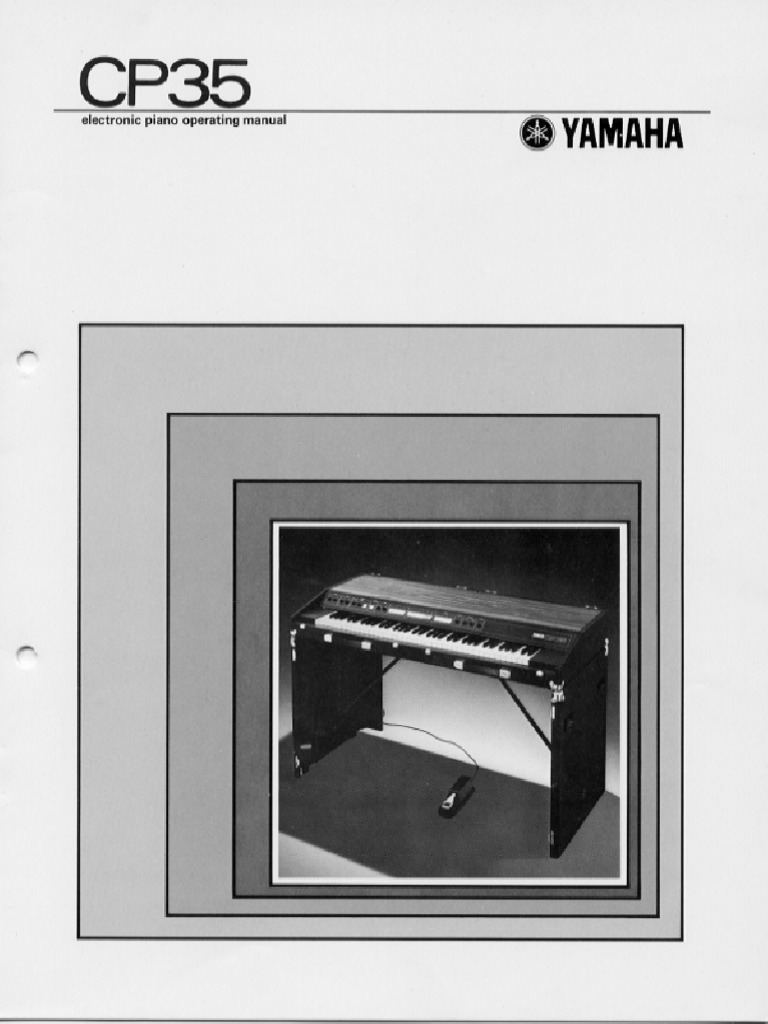 Yamaha CP35 | PDF