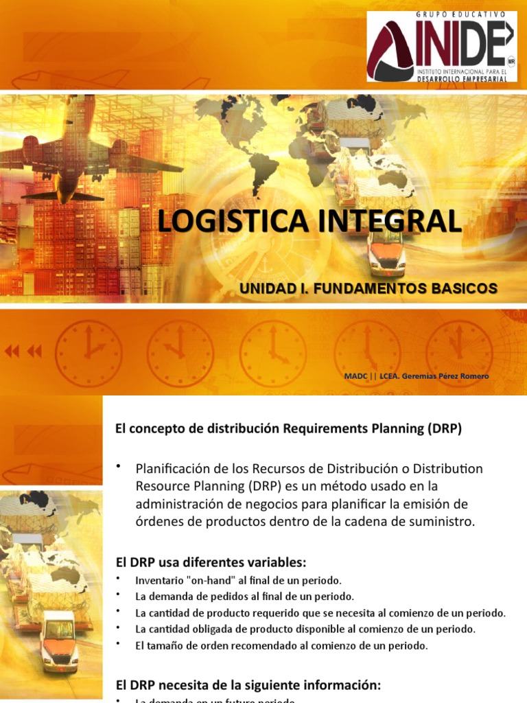 Distribución Requirements Planning (DRP) | PDF | Inventario | Logística
