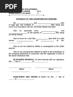 Amicable Settlement Sample | PDF | Common Law | Government