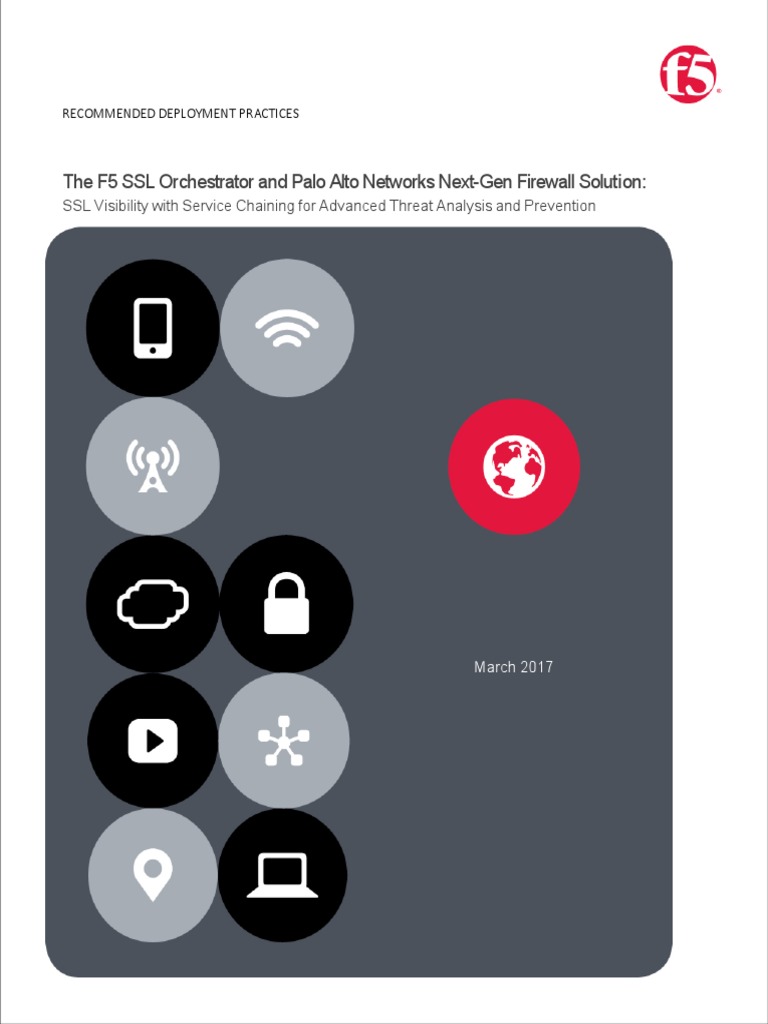 The F5 SSL Orchestrator and Palo Alto Networks Next-Gen Firewall Solution | PDF | Transport ...