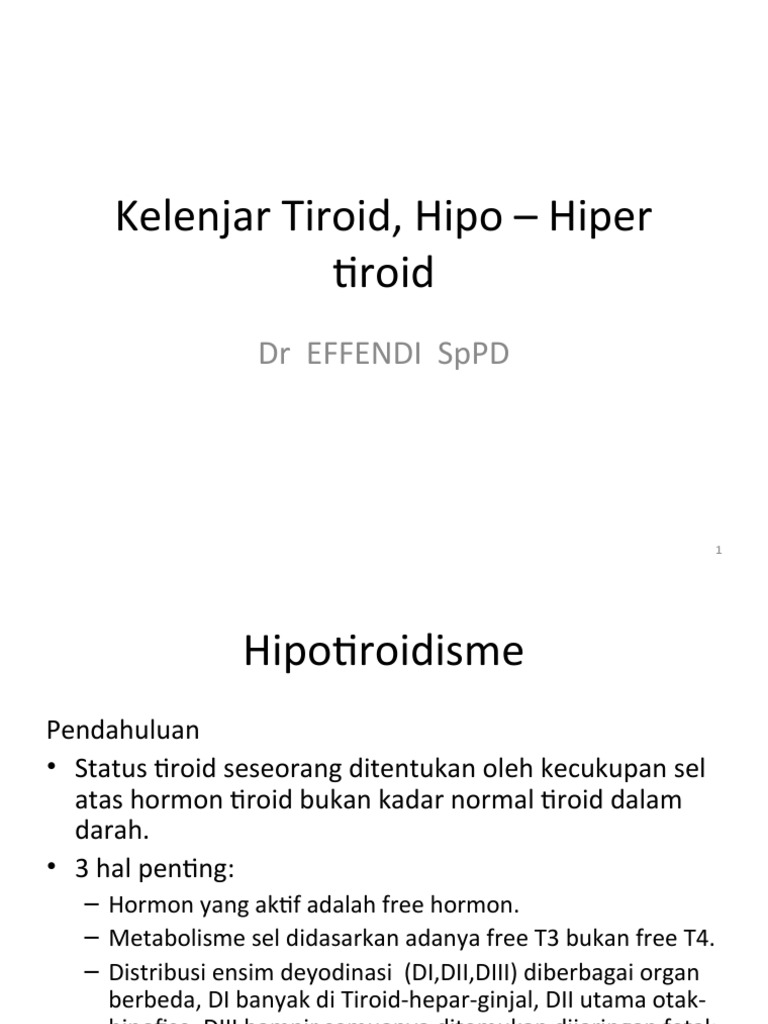 Kelenjar Tiroid, Hipo - Hiper Tiroid | PDF | Kesehatan Holistik