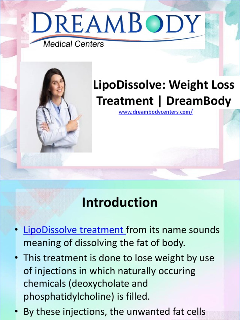 LipoDissolve Treatment | PDF