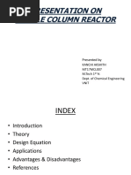 Distillation Column Tray Selection & Sizing | PDF | Distillation | Liquids