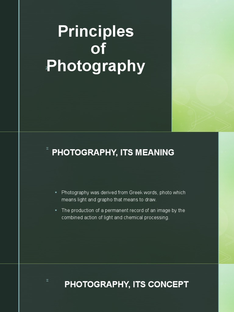 Principles of Photography Explained | PDF | Technology & Engineering