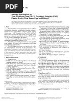 Astm-D 3034 - 21 | PDF | Pipe (Fluid Conveyance) | Polyvinyl Chloride