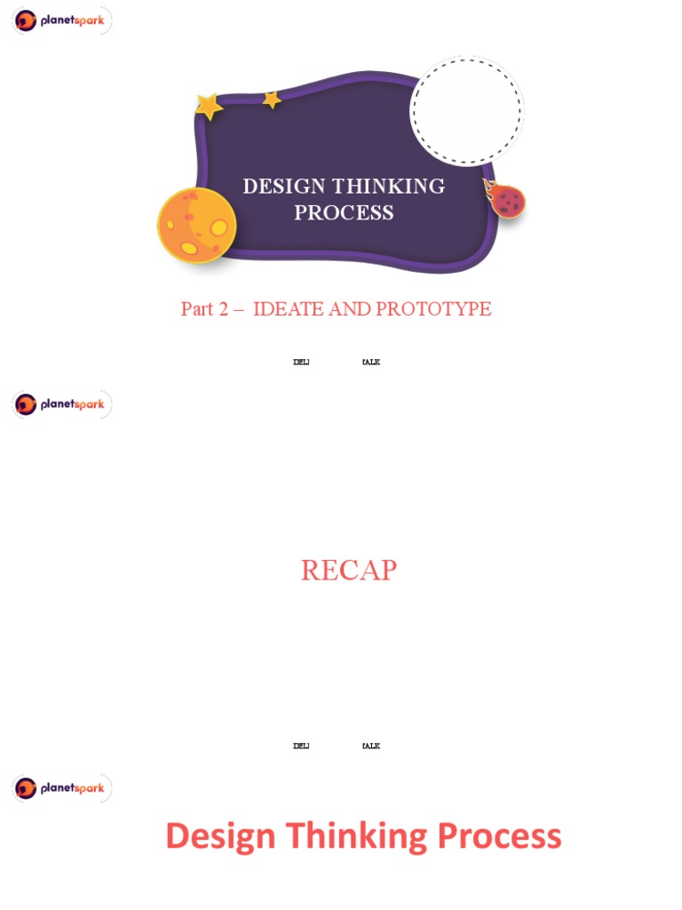 Adv - Ideate and Prototype | PDF | Brainstorming | Design Thinking