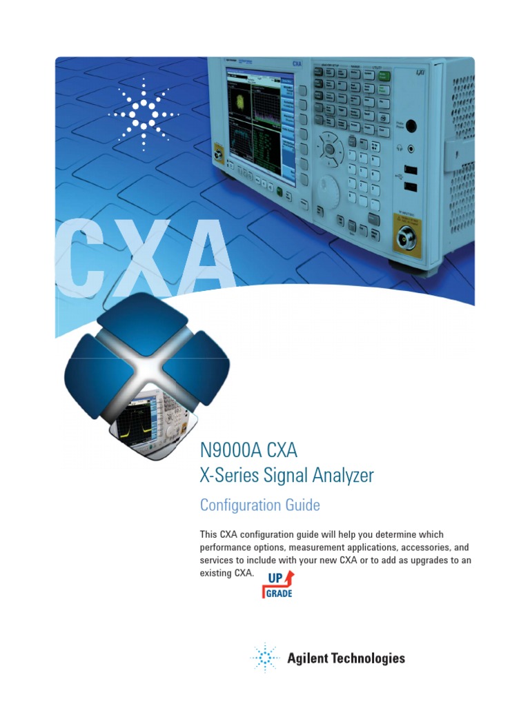 N9000A CXA X-Series Signal Analyzer N900 XS: Confi Guration Guide | PDF ...
