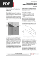 Solder Alloy Chart | PDF | Solder | Soldering