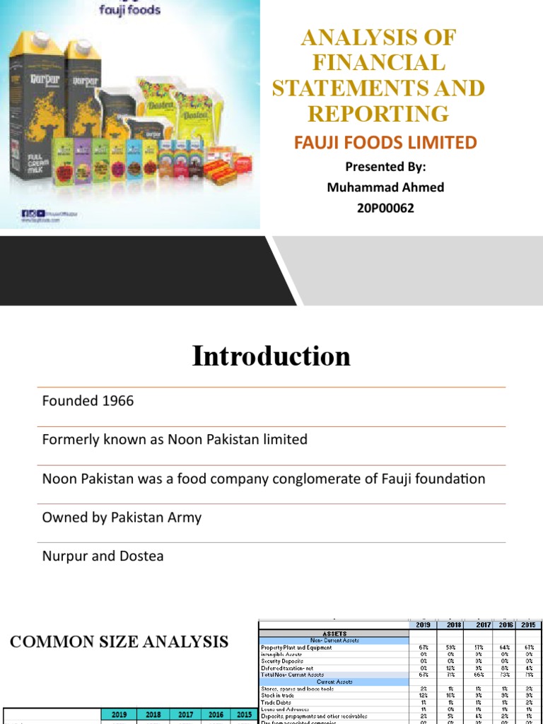 Fauji Foods Afsr Final | PDF | Yield (Finance) | Dividend