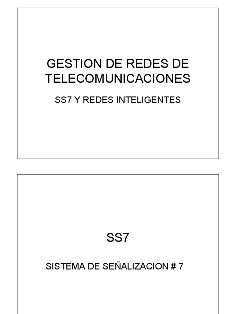 Gestion de Redes de Telecomunicaciones-3 | PDF | Network Protocols ...