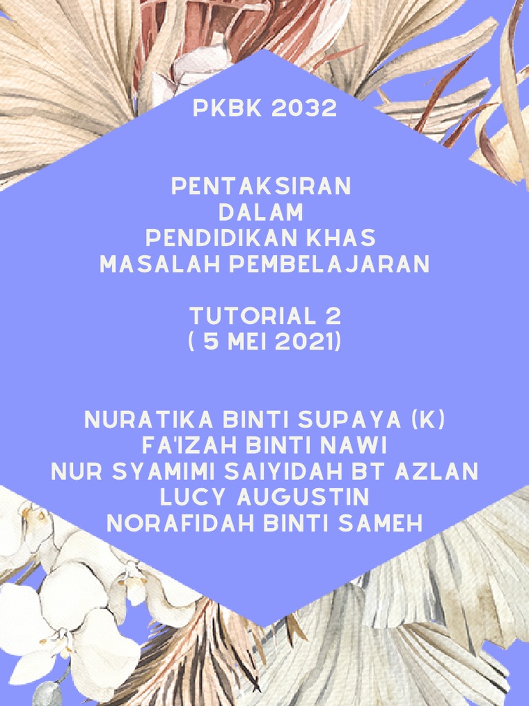 Pengesanan Dan Penempatan MBK | PDF