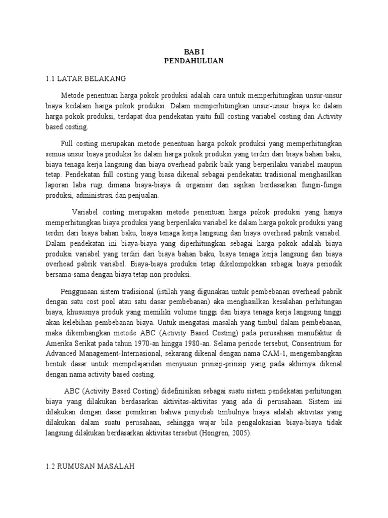 Ringkasan Materi Sam Full Variabel and Abc | PDF