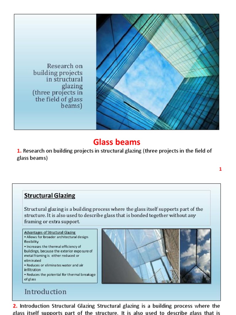 Glass Beams | Download Free PDF | Beam (Structure) | Glasses