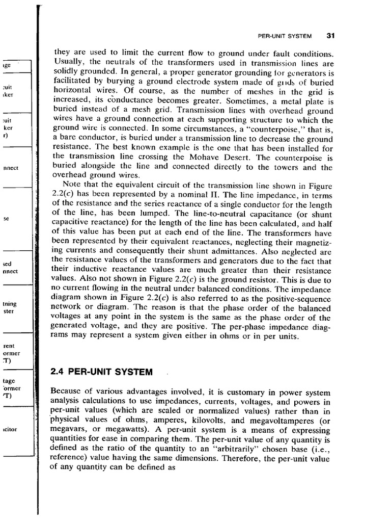 Per Unit System | PDF