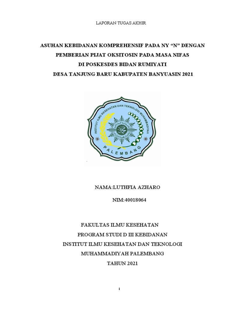 LTA Luthfia Azharo Fix | PDF