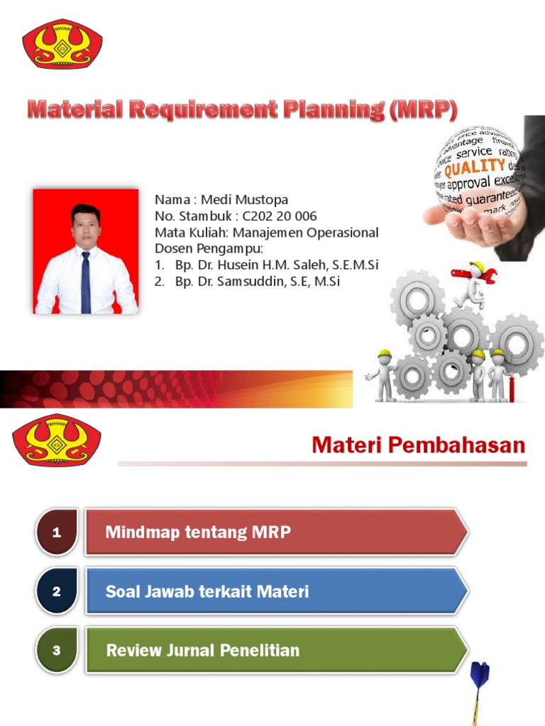 Material Requirement Planning Final | PDF | Komputer